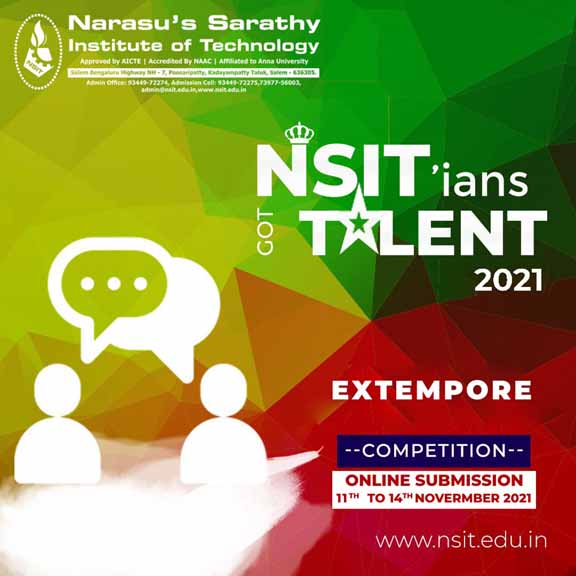 Top Engineering College in Salem, Tamil Nadu, India - Narasu’s Sarathy ...